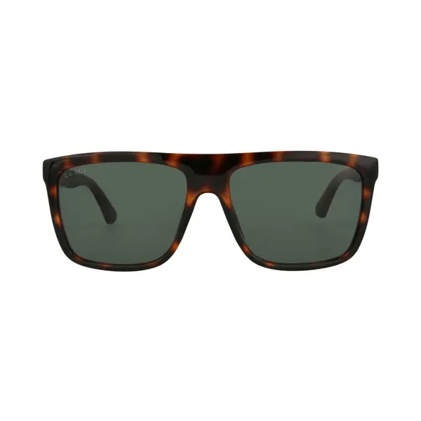 Gucci Square Frame Sunglasses - Brown