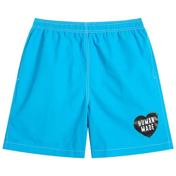 HUMAN MADE Heart Swim Shorts - Blue