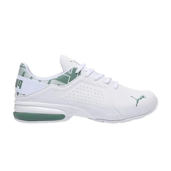 PUMA Viz Runner Repeat Wide Sneakers - White