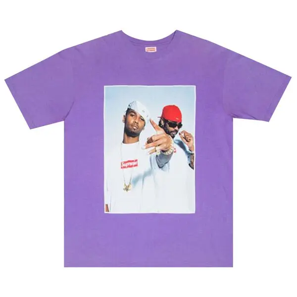 Supreme Dipset Photo T-shirt - Purple