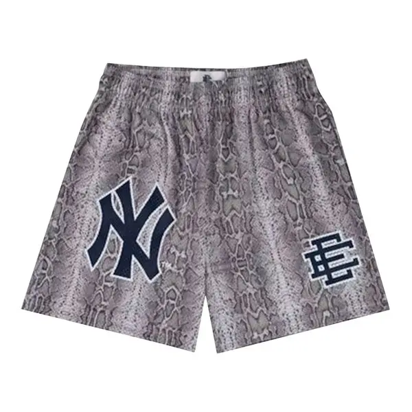 ERIC EMANUEL Ee Basic New York Yankees Snakes Short - Grey