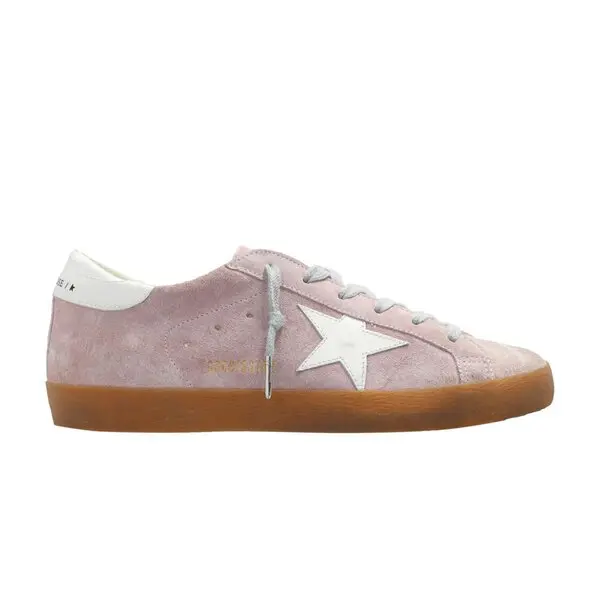 GOLDEN GOOSE Superstar Suede Gum Sneakers - Pink