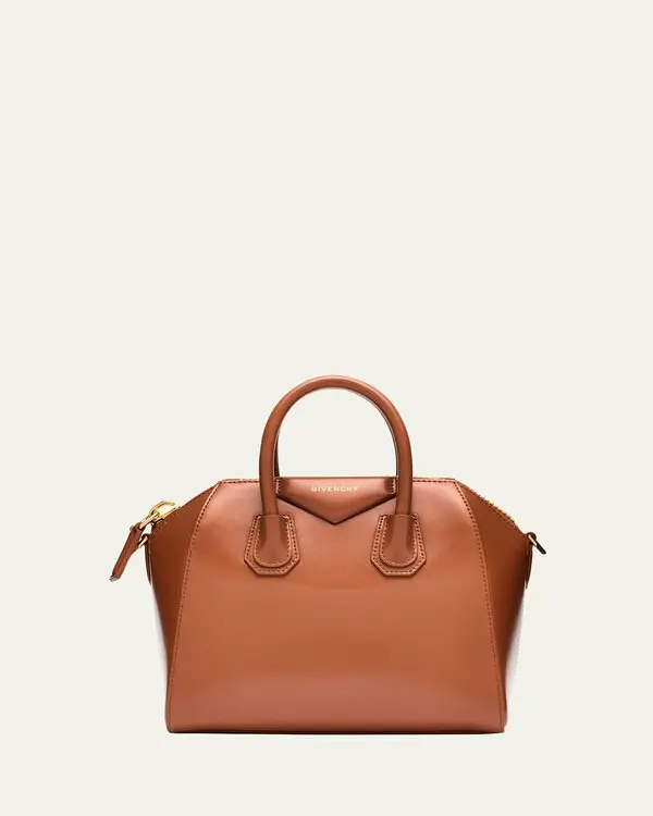 Givenchy Antigona Mini Top Handle Bag - Light Brown