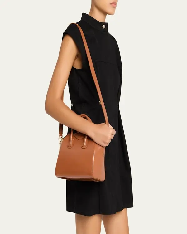 Givenchy Antigona Mini Top Handle Bag - Light Brown