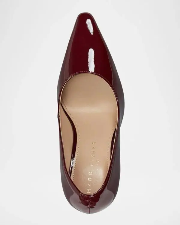 Marc Fisher Minny Patent Leather Pumps