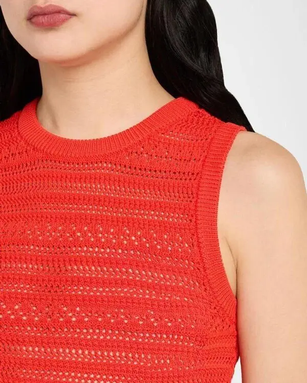 PQ SWIM Crochet Sleeveless Top