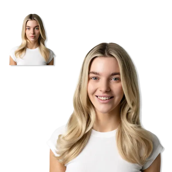LOCKS & MANE 16" Clip-in Human Hair Extensions - Toasted Marshmallow
