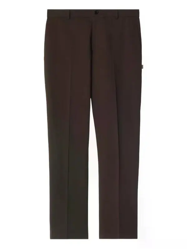 Burberry Cotton Regular Trousers