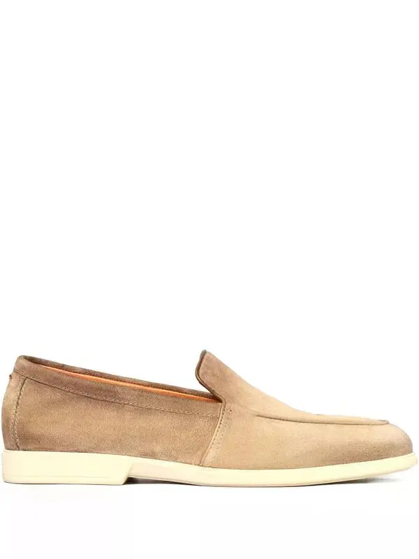 Santoni Flat Loafers - Neutrals