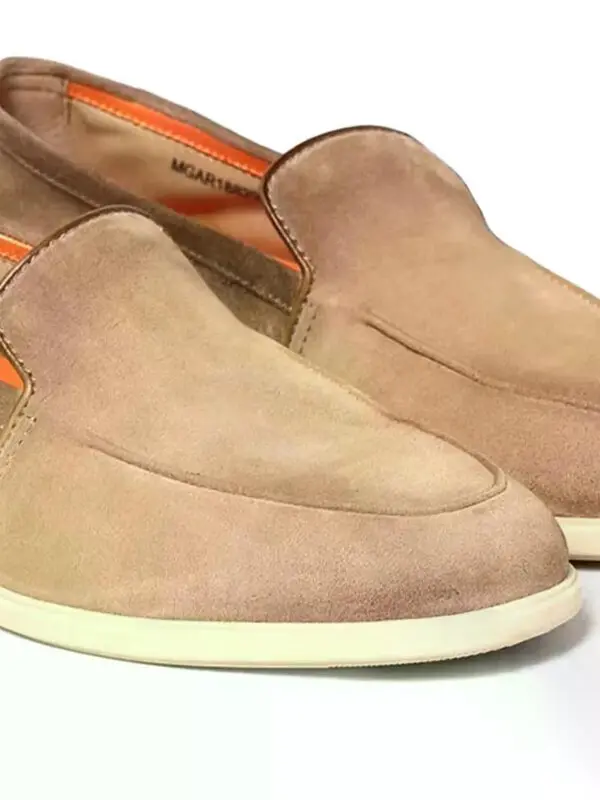 Santoni Flat Loafers - Neutrals