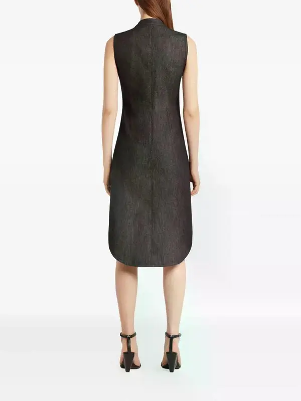 COURREGES Zip-front Sleeveless Dress