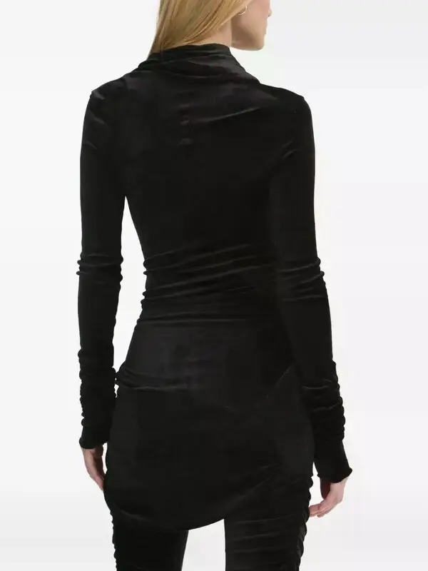Rick Owens Draped Asymmetrical Top