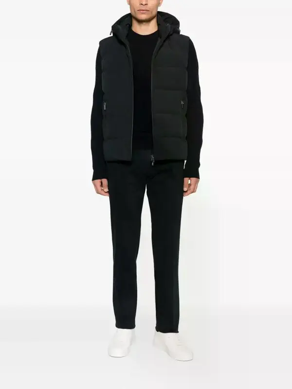 Incotex Stretch-cotton Trousers - Blue