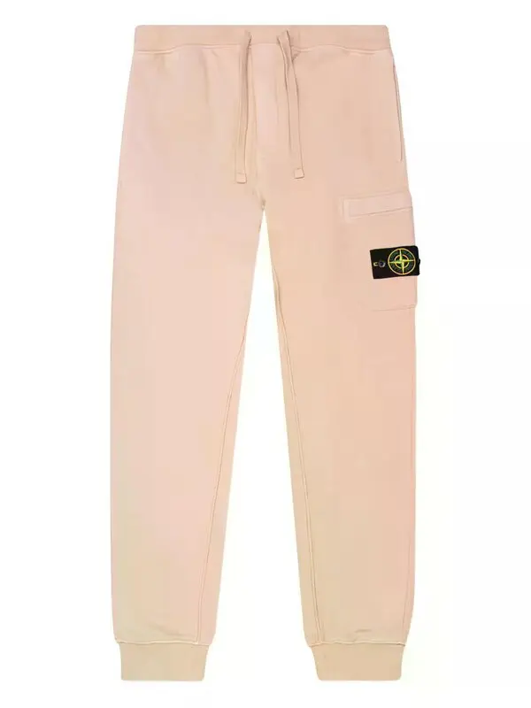 Stone Island Cotton Trousers With Patch Pocket