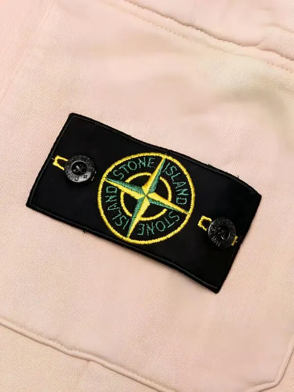 Stone Island Cotton Trousers With Patch Pocket
