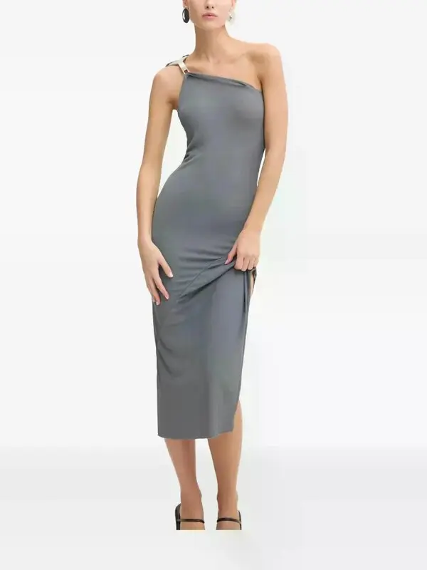 Rick Owens Single-shoulder Strap Midi Dress