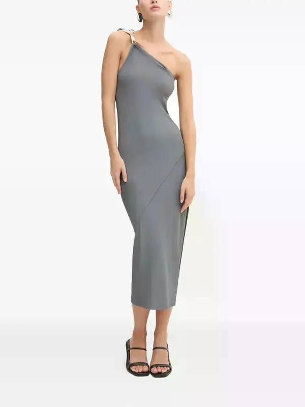 Rick Owens Single-shoulder Strap Midi Dress