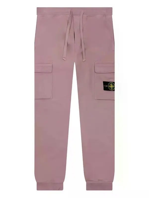 Stone Island Cargo-pocket Fleece Trousers - Pink