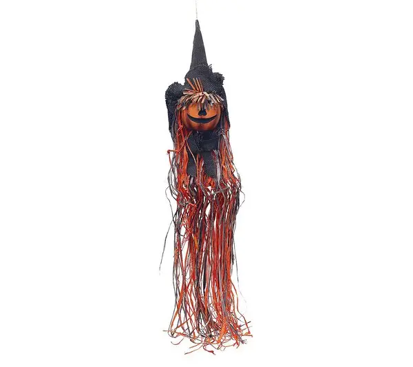 GALLERIE II Hanging Witch Head Figure - One-color