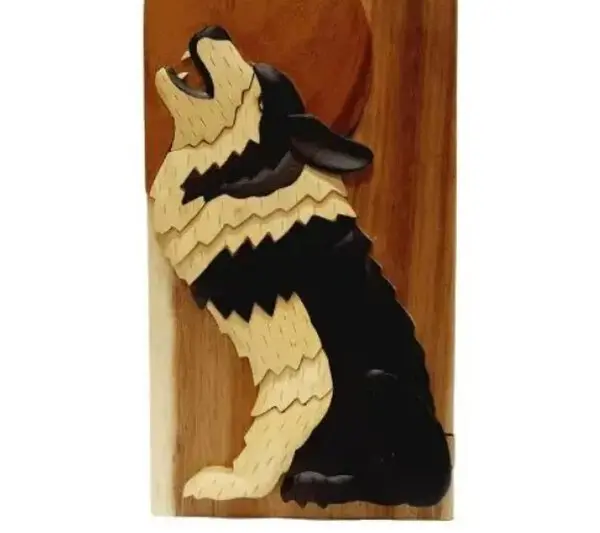 CARVER DAN'S Howl At The Moon Puzzle Box - One-color