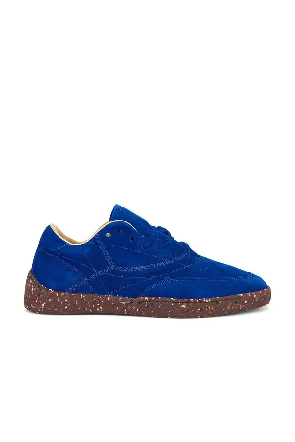Gabriela Hearst Ohio Nubuck Sneakers Cobalt Editorialist