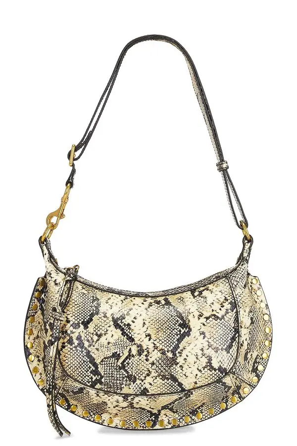 Isabel Marant Oskan Moon Bag - Beige