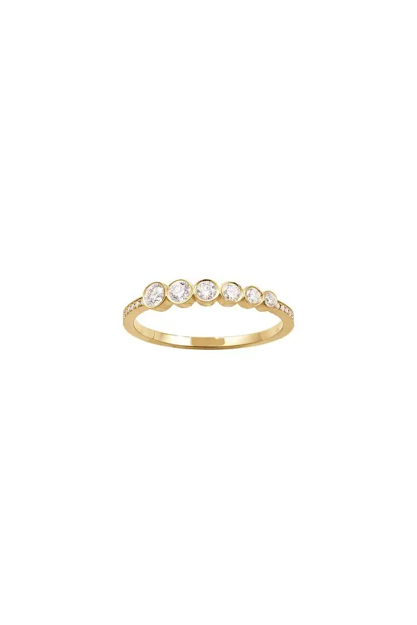 Sophie Bille Brahe Pleine Lune Diamant Ring - 18k Recycled Yellow Gold & Diamonds