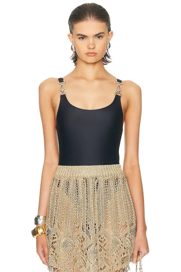 Rabanne Clasp Bodysuit