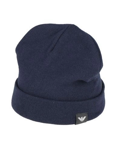 Emporio Armani Knitted Beanie - Blue