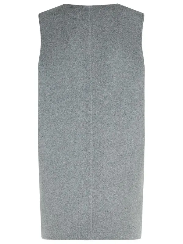 Khaite Nyona Wool Dress - Grey