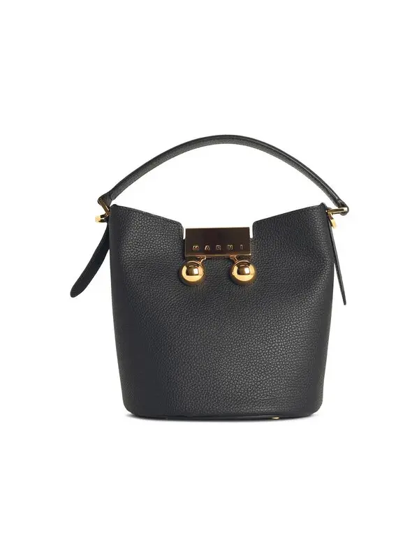 Marni Trunkaroo Leather Bucket Bag