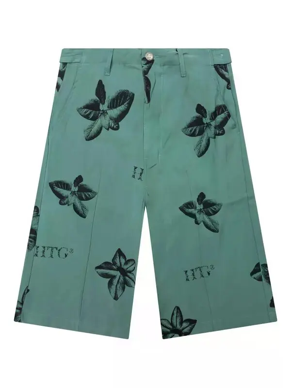 HONOR THE GIFT Floral-print Shorts - Blue