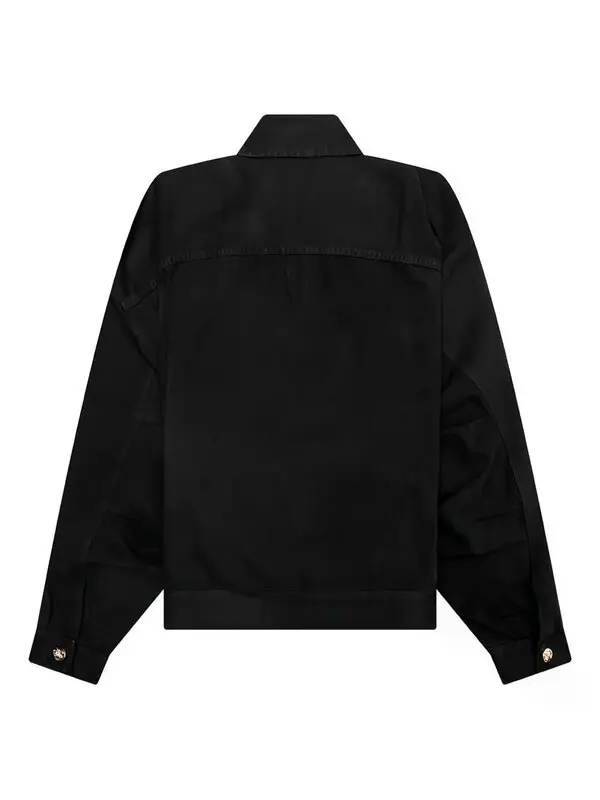 WILLY CHAVARRIA Buttoned Denim Jacket - Black