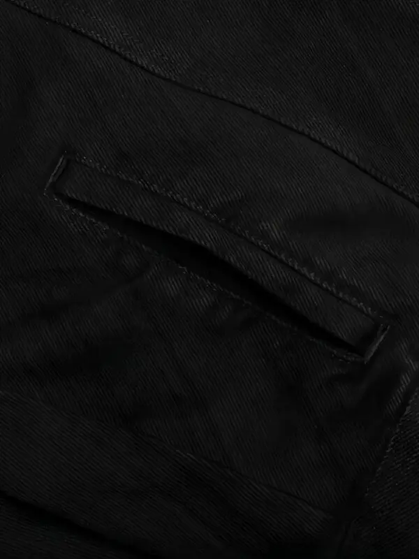WILLY CHAVARRIA Buttoned Denim Jacket - Black