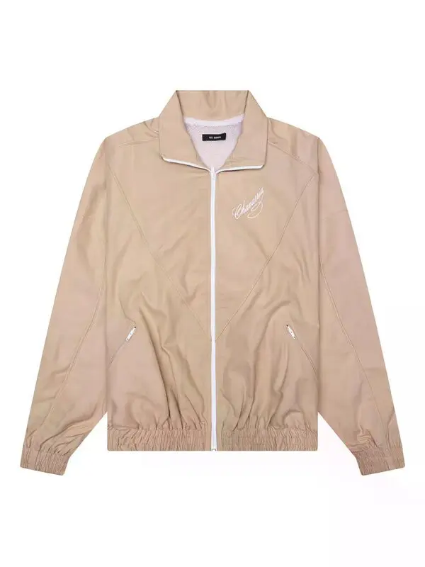 WILLY CHAVARRIA Ruff Rider Track Jacket - Brown