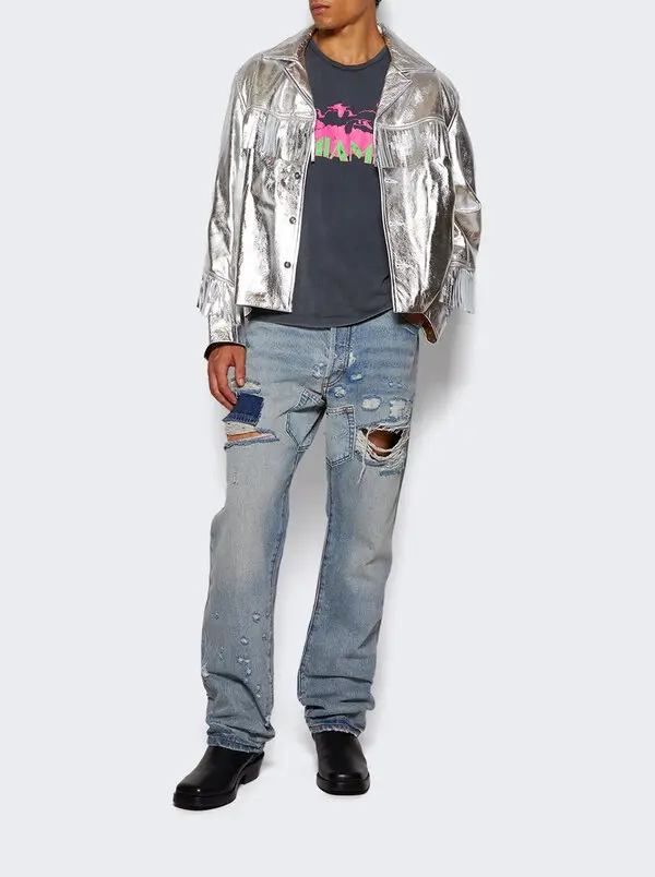 GALLERY DEPT. Orlando Fringe Leather Jacket