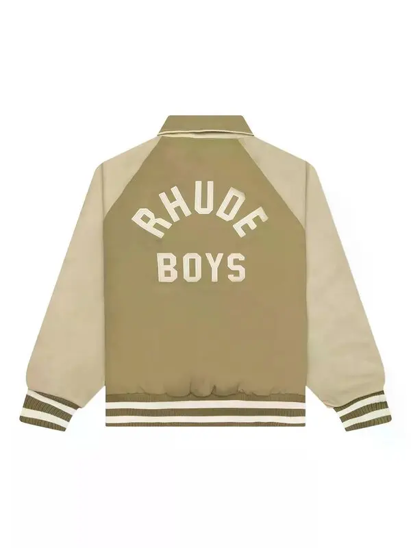 Rhude Logo-appliqué Bomber Jacket