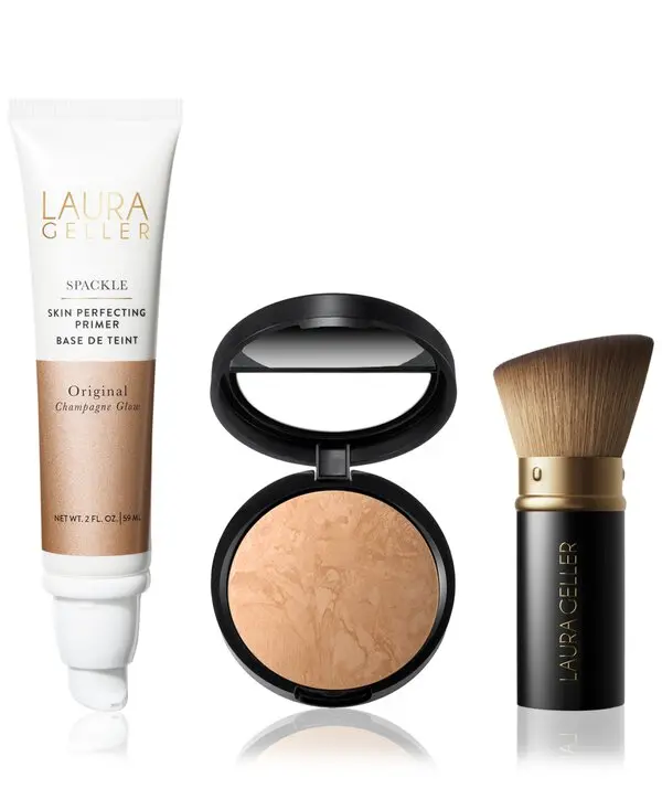 Laura Geller Beauty 3-pc. Everyday Routine Makeup Set - Golden Medium