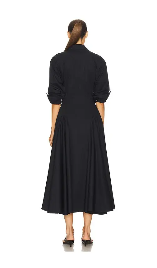 HELSA Godet Shirt Dress