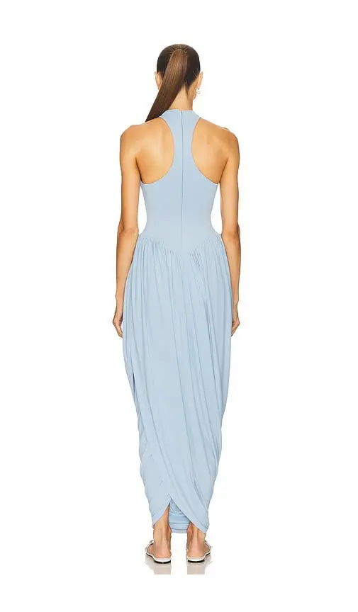 HELSA The Duchess Jersey Dress - Summer Sky