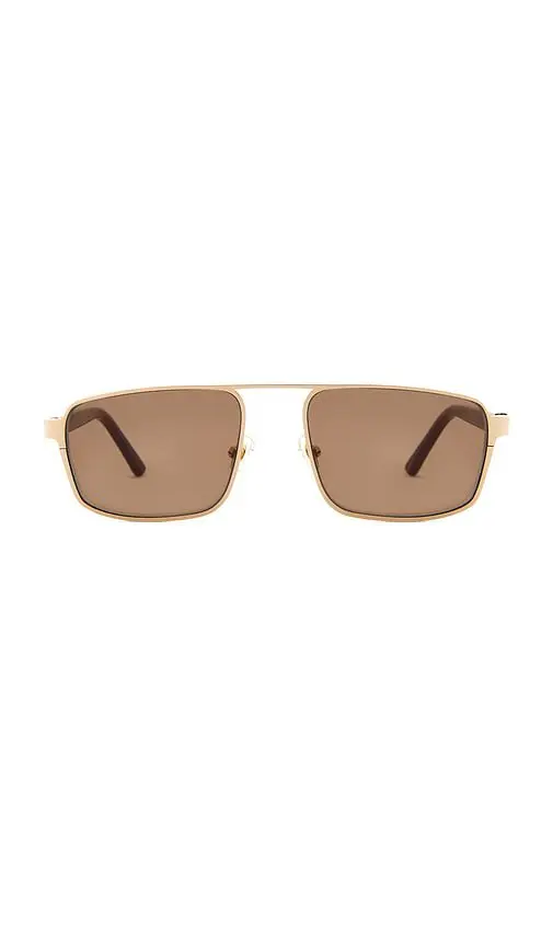 LU GOLDIE Billie Sunglasses - Chestnut
