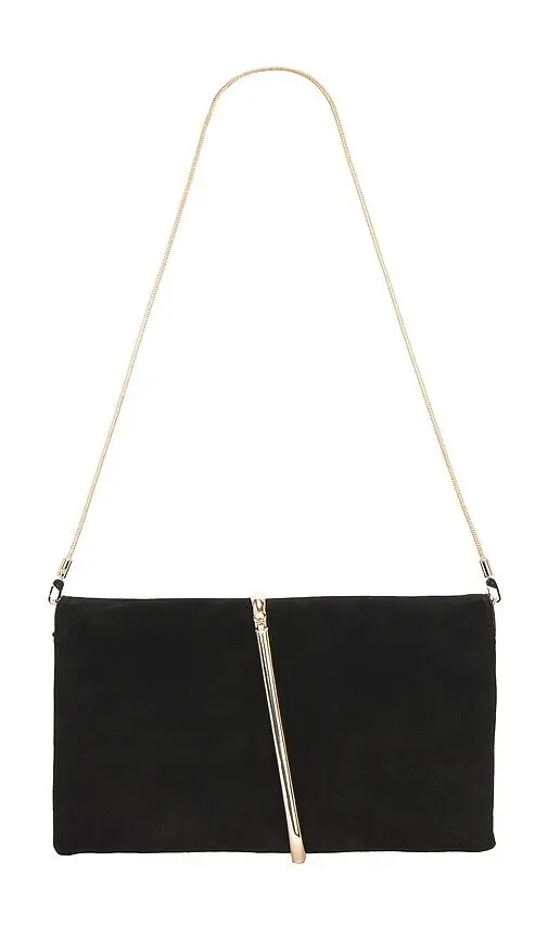 Simkhai Amaya Suede Clutch