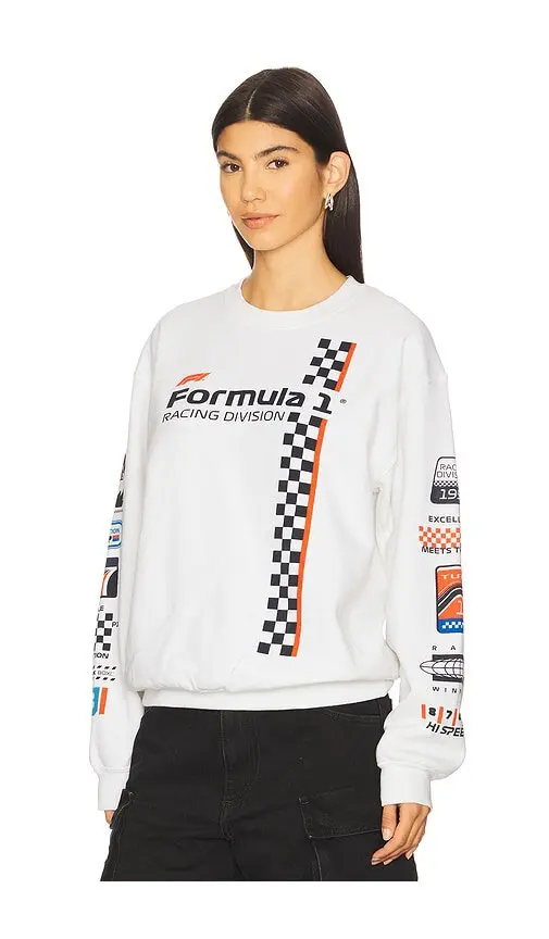 Junk Food F1 Racing Stripe Sweatshirt