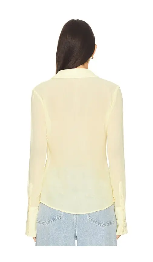 NAKEDVICE The Magda Shirt - Custard