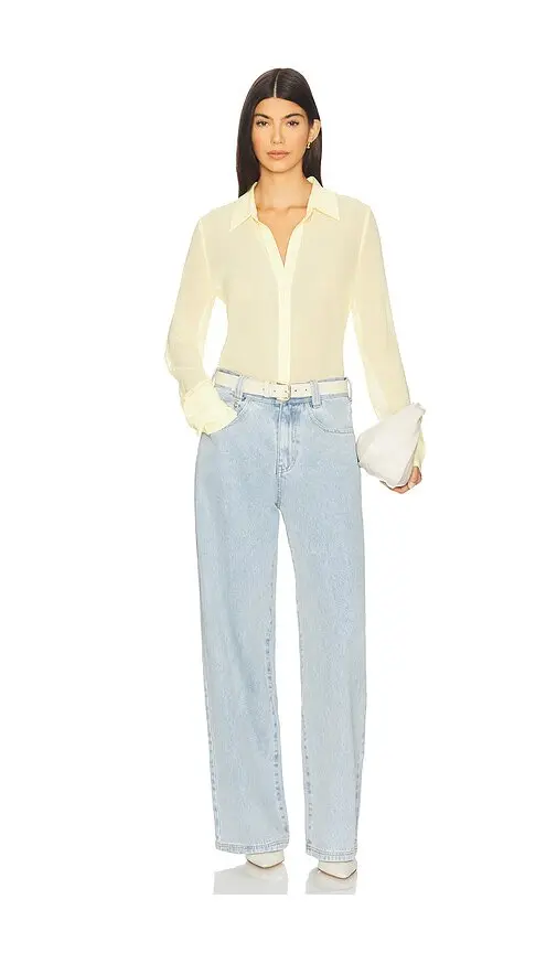 NAKEDVICE The Magda Shirt - Custard