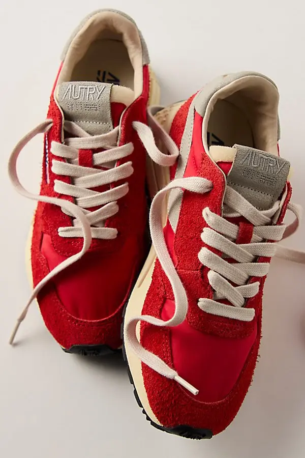 AUTRY Reelwind Low-top Sneakers - Bright Red