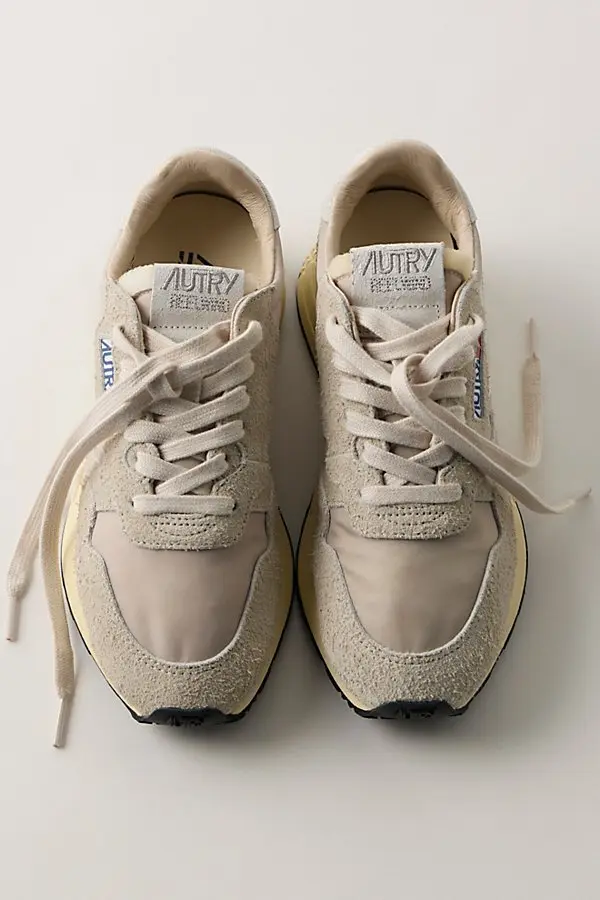 AUTRY Reelwind Low Sneakers - White/pelican