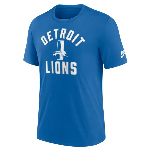 Nike Detroit Lions Favorable Timeline Nfl T-shirt - Blue