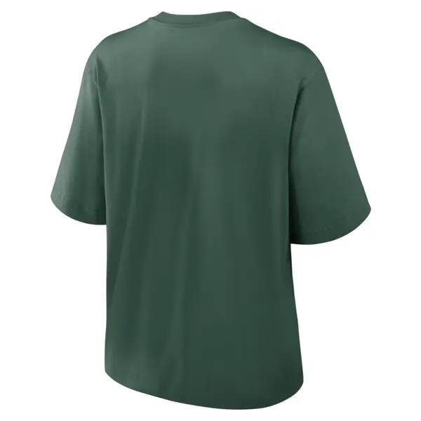 Nike Bay Packers Essential Script Boxy Nfl T-shirt - Green