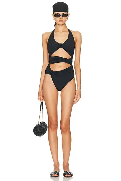 MAYGEL CORONEL Cipria One Piece Swimsuit - Black